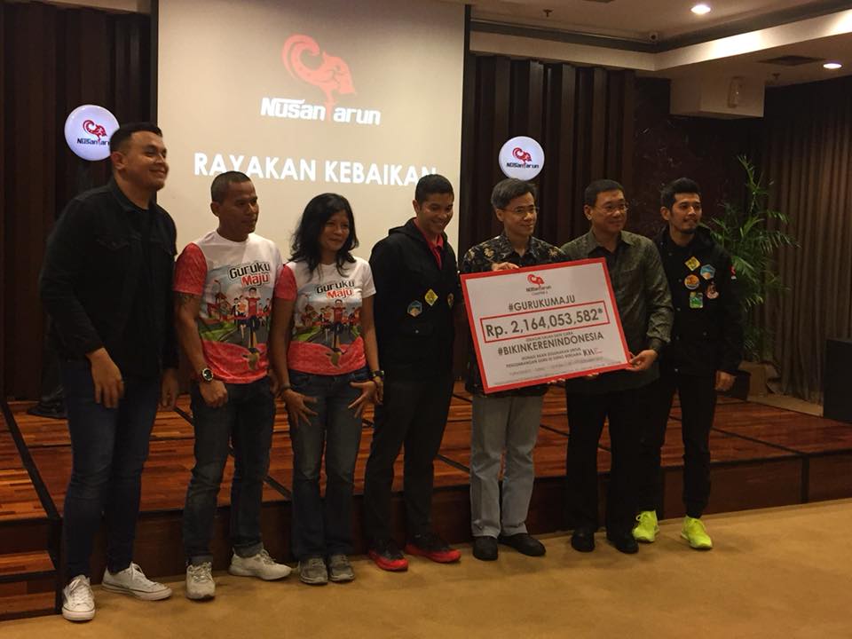 PENYERAHAN SIMBOLIS DONASI NUSANTARUN CHAPTER 5, 20 JANUARI 2018 – IOA