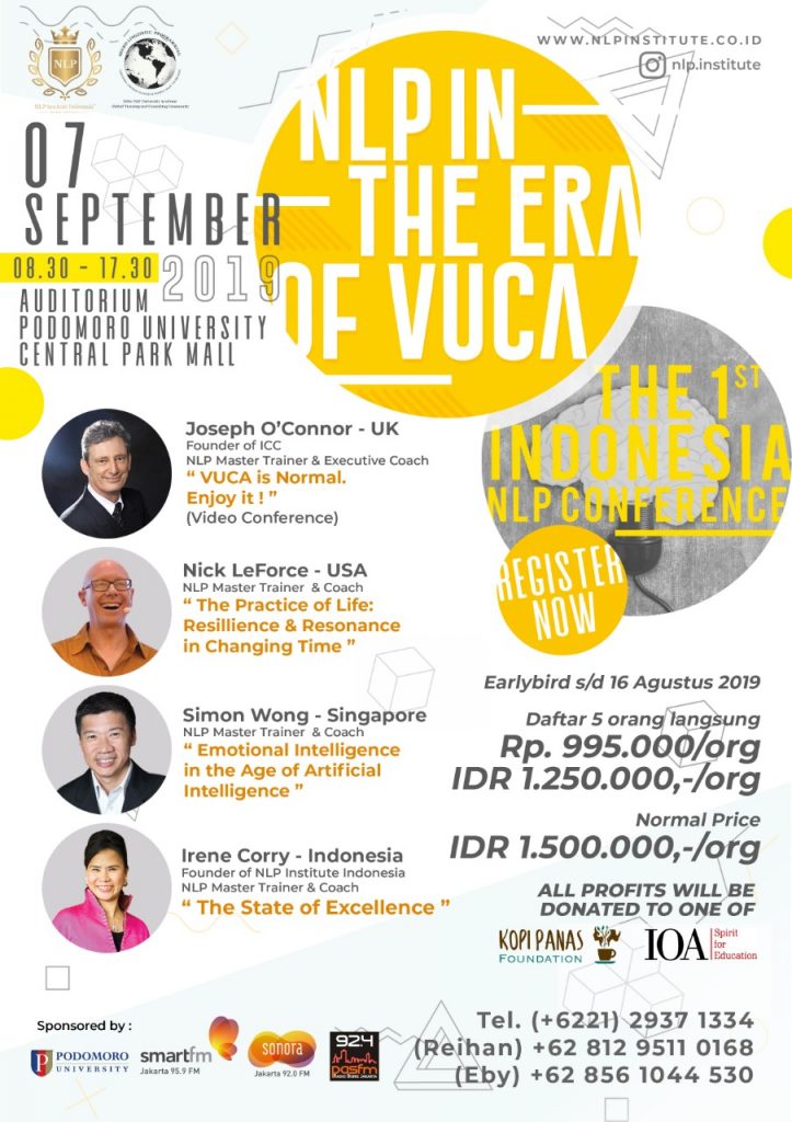 NLP INSTITUTE INDONESIA DUKUNG PROGRAM IOA – IOA