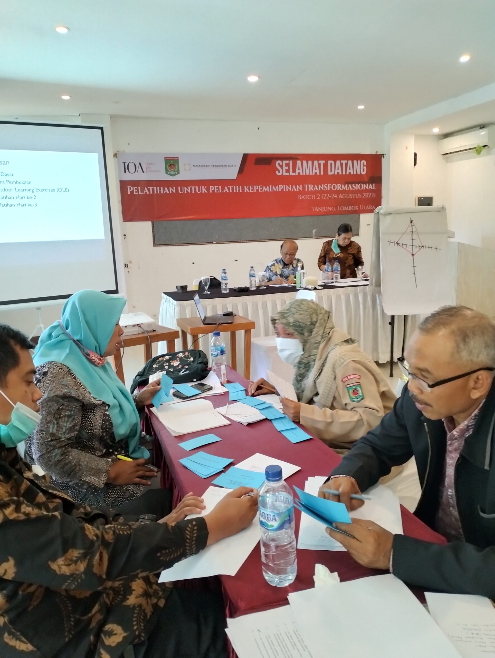 UPDATE PROGRAM LOMBOK BANGKIT, AGUSTUS 2022 – IOA