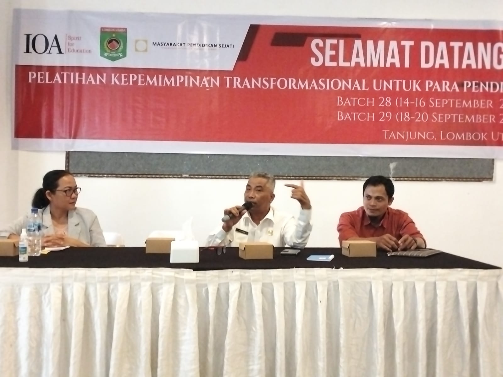 PELATIHAN KEPEMIMPINAN TRANSFORMASIONAL LOMBOK UTARA, 13-20 SEPTEMBER 2023 – IOA